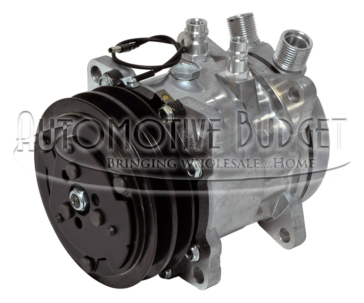 A/C Compressor for Sanden 5046 w/R134a Charge Ports / SD505/SD5H09 / 1 ...